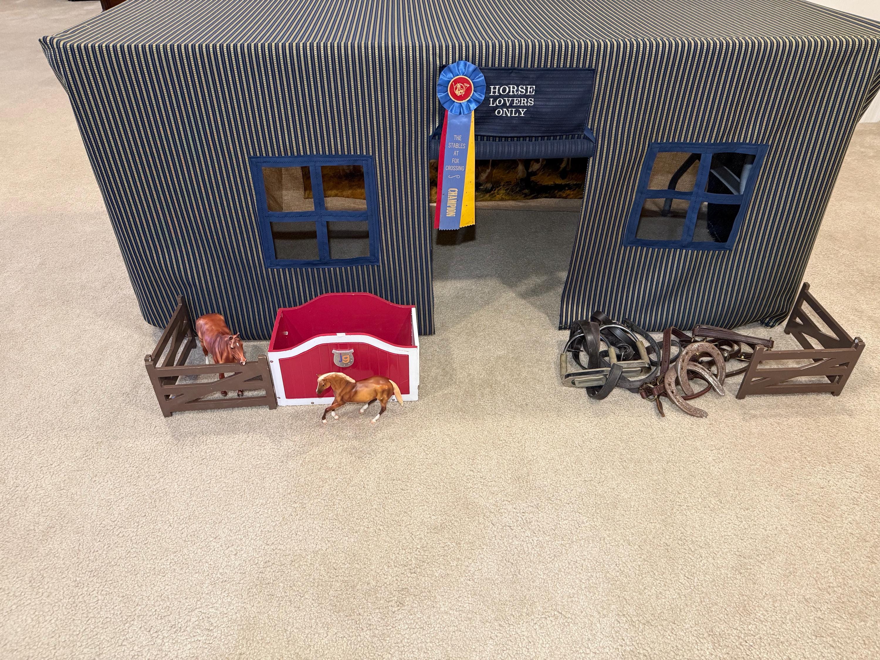 Table Top Tent horses Theme - Etsy