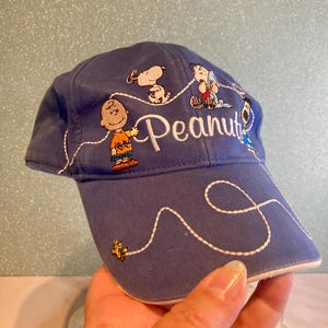 Vintage PEANUTS Kid's Ball Cap~ Charlie Brown, Snoopy, Linus, Lucy and ...