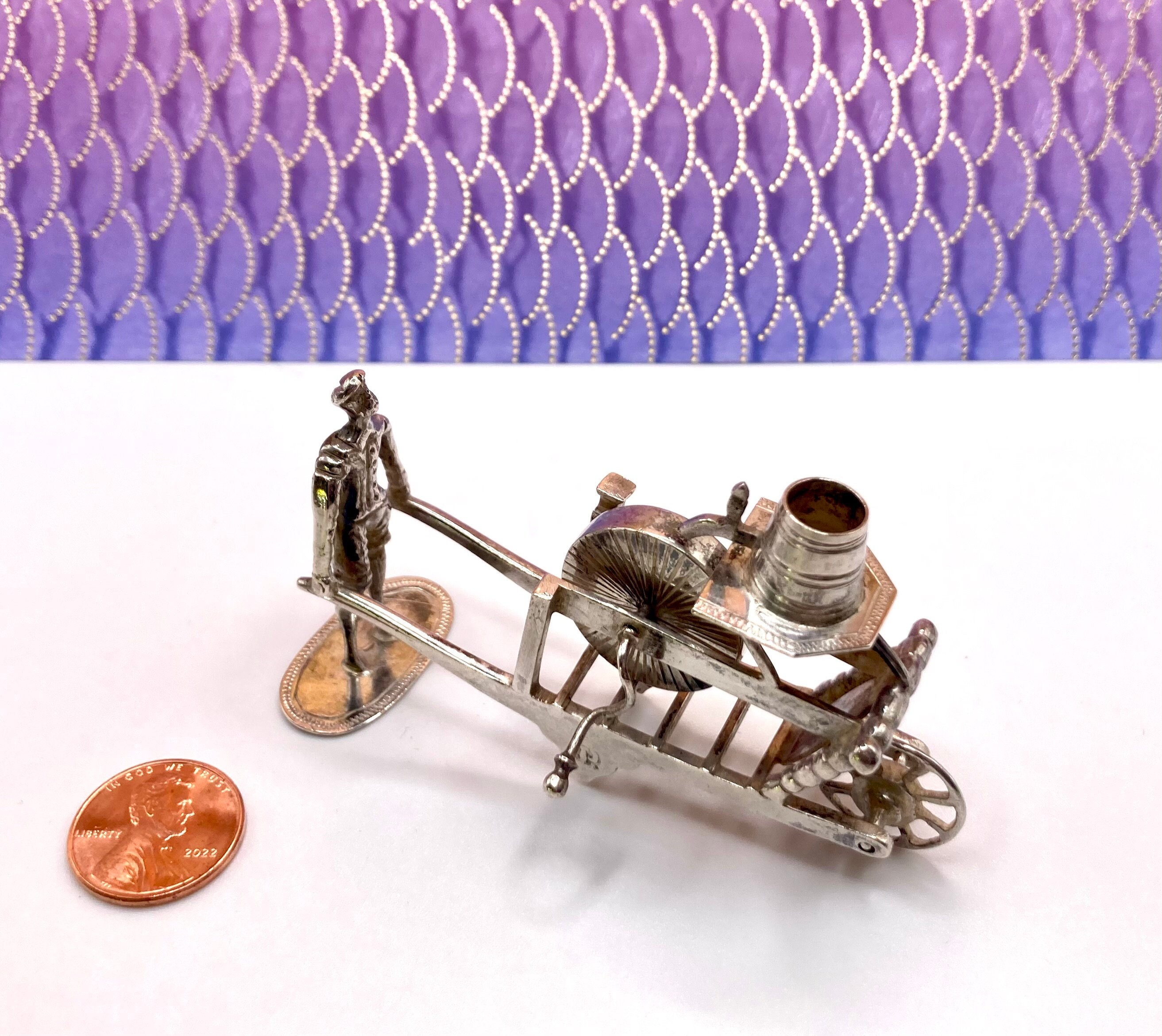 Antique 1800's Dutch Miniature Sterling Silver, Rare Mid 19th Century ...