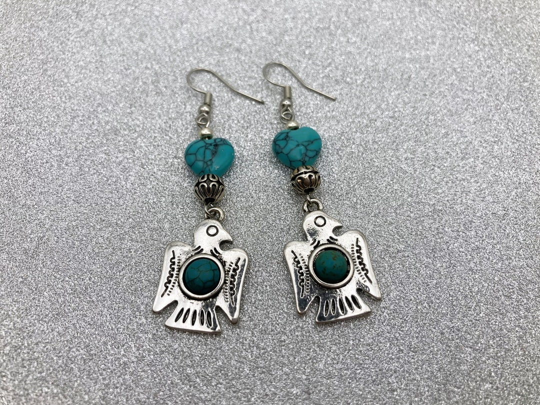 Turquoise & Silver Thunderbirds II ~ Southwest Style With Silver ...