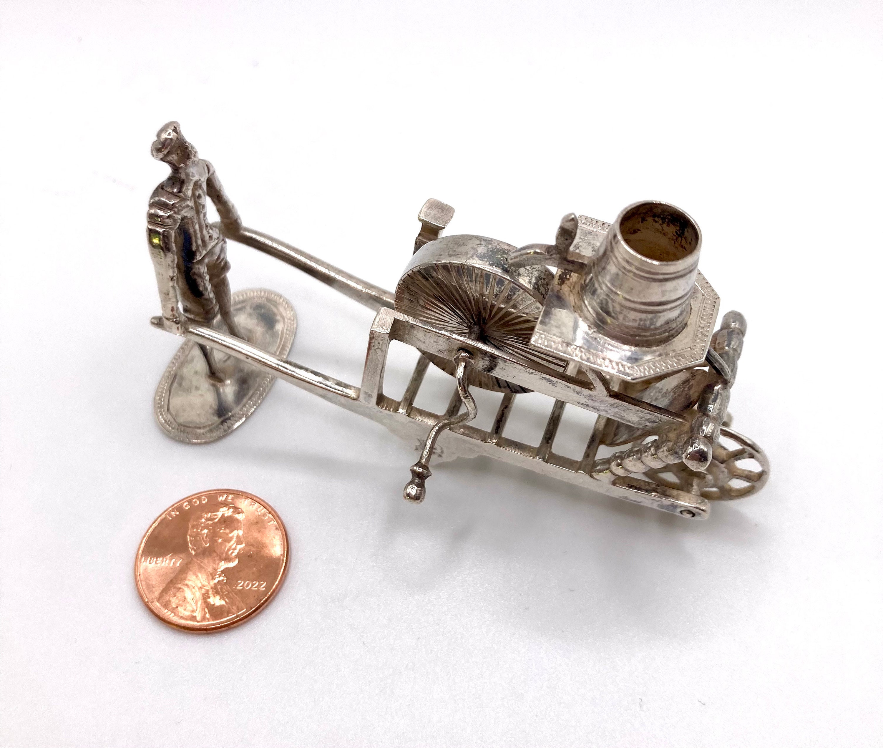 Antique 1800's Dutch Miniature Sterling Silver, Rare Mid 19th Century ...