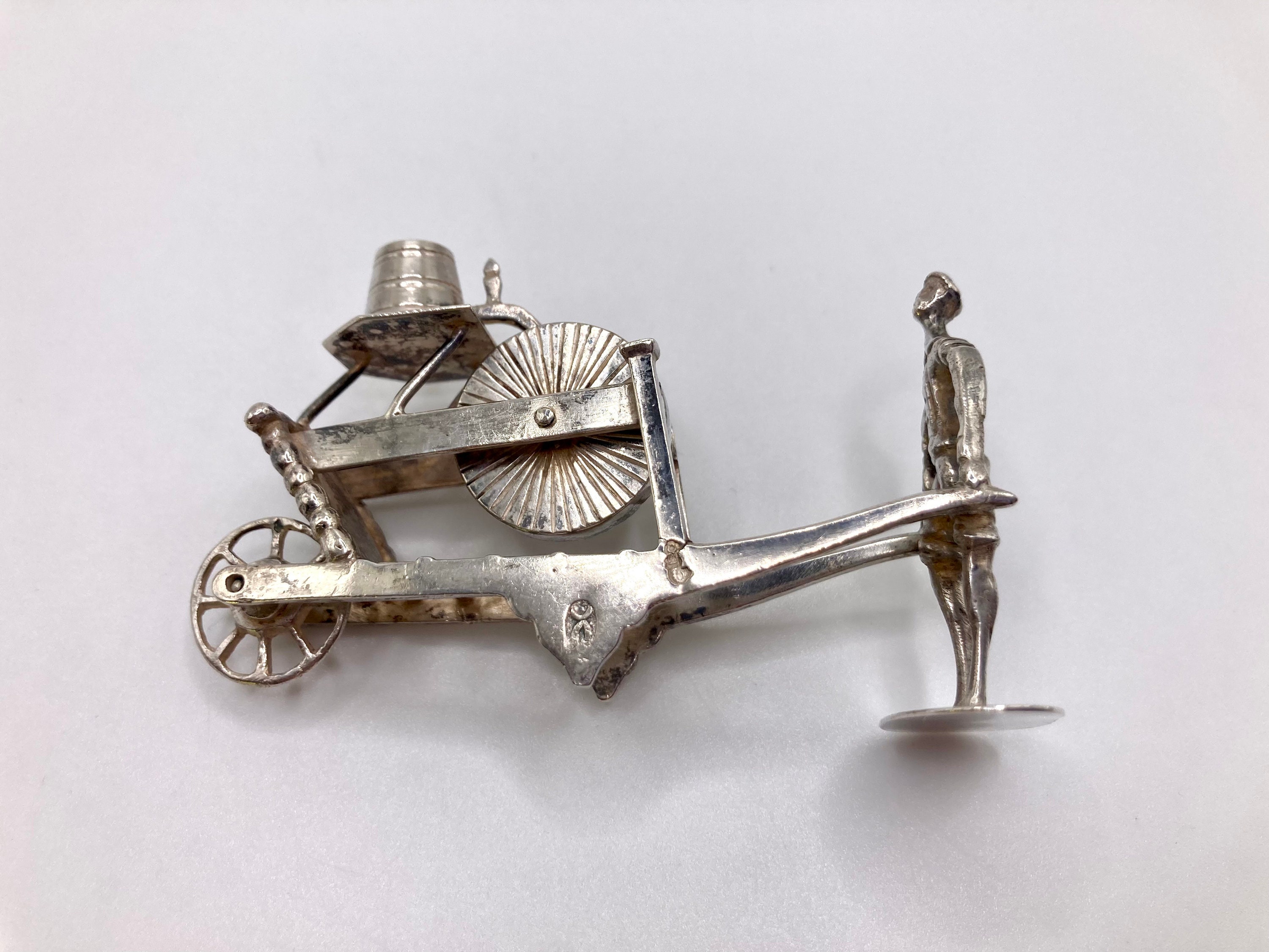 Antique 1800's Dutch Miniature Sterling Silver, Rare Mid 19th Century ...