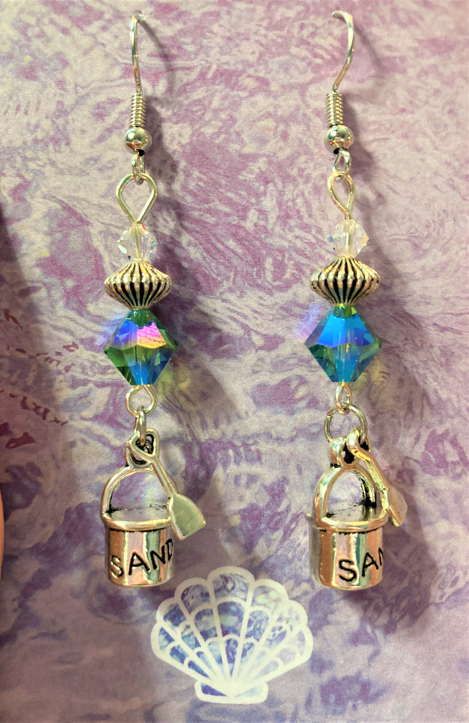 Sand Pails With Sparkling Swarovski Crystals. Sand Pails With - Etsy
