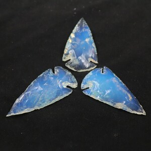 Opalite Arrowhead Crescent Arrowhead Approx. 50X22 Mm Arrowhead Opalite ...