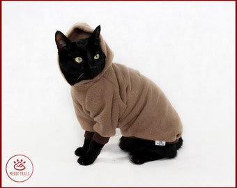 Fleece Cat Jacket | Etsy