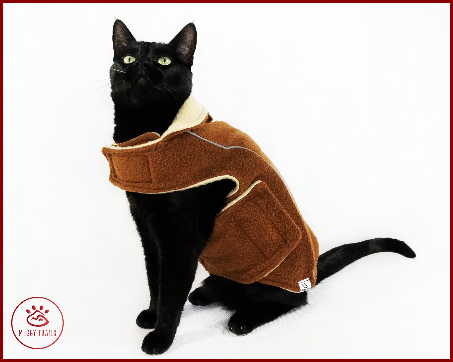 WARM CAT JACKET Polar Fleece Cat Jacket Warm Cat Clothes - Etsy