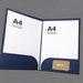 50pcs Custom Document Folder, File Folder, Tab Folder, Catalog Sleeve ...