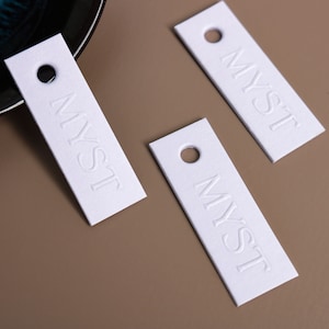 Custom Mini Hang Tags 1000 Pcs, 0.5"x1.5",mini Jewelry Tags, Gift Tags ...