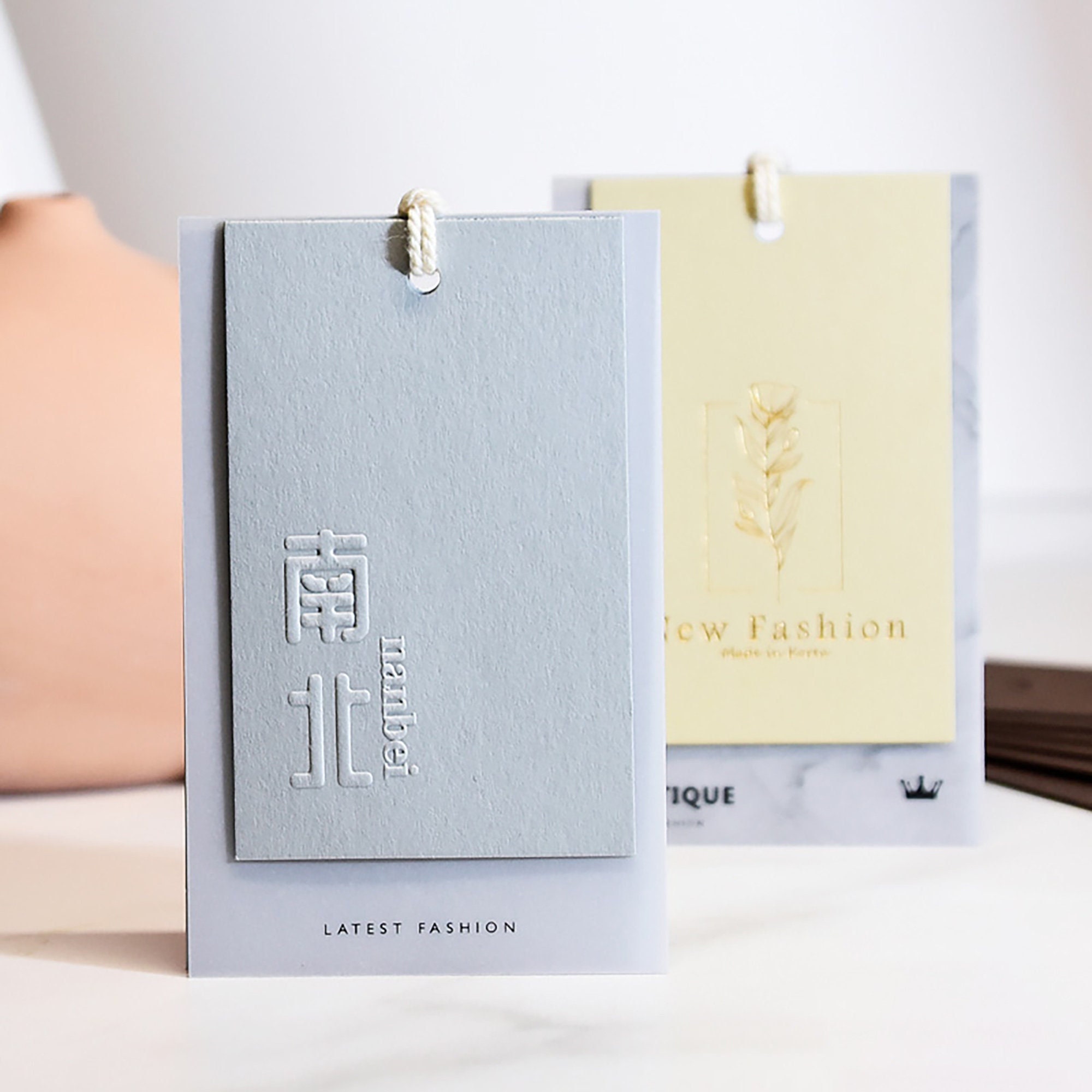 500 Custom Hang Tags for Clothing Personalized Clothing Swing - Etsy