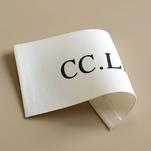 100 Custom Clothing Labels, Sew on Labels, Fabric Clothing Labels ...