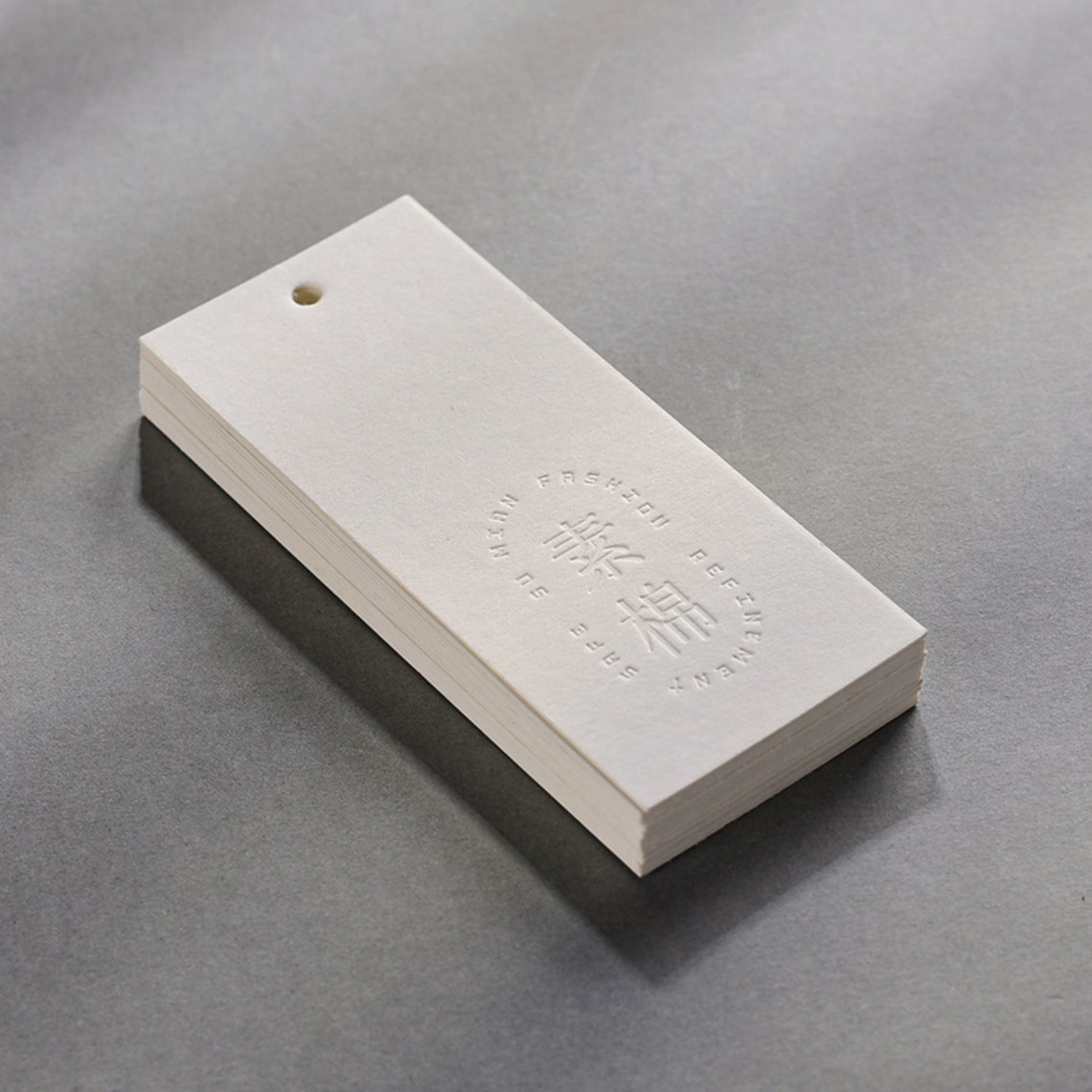 500 Custom Hang Tags Embossing Paper Hang Tags Swing Tags - Etsy