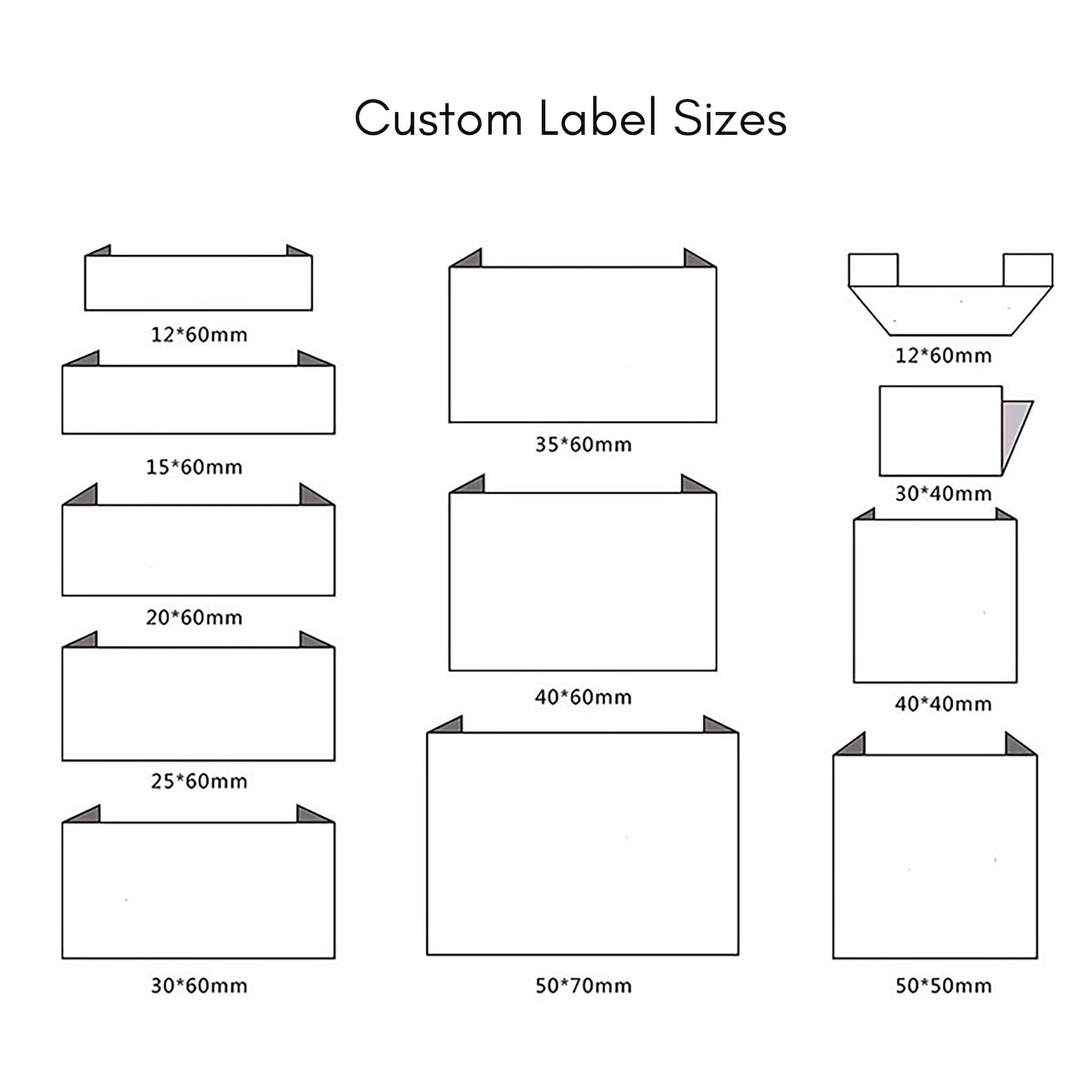 100 Custom Clothing Labels, Sew on Labels, Fabric Clothing Labels ...