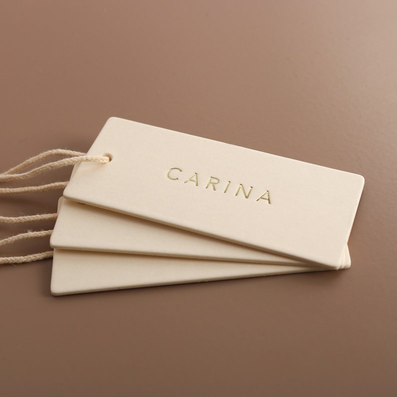 500 Thick Custom Hang Tags Dedicated Brand Tags Decorative - Etsy