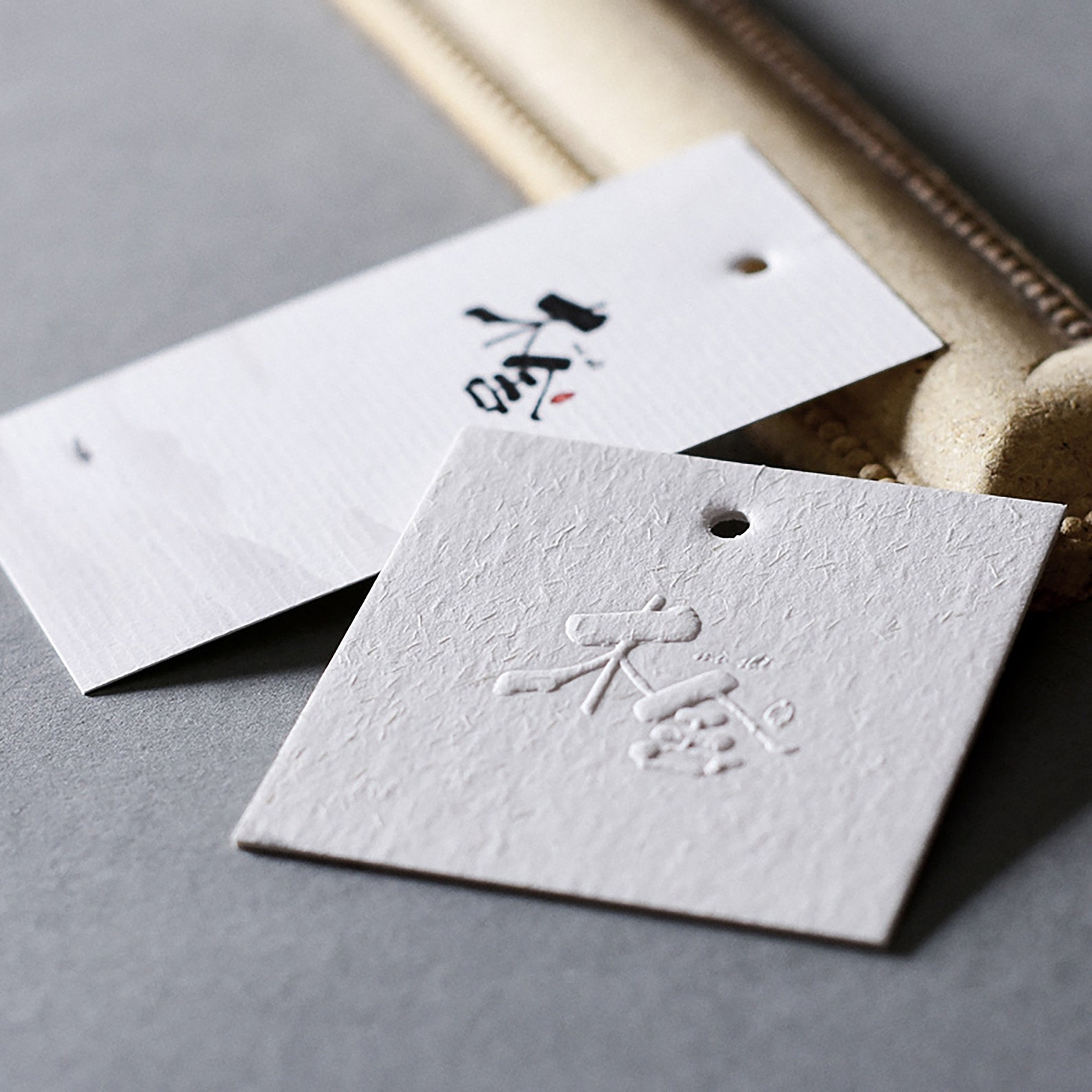 500 Custom Hang Tags, Textured Tags,embossed Hang Tags,colorful Hang ...
