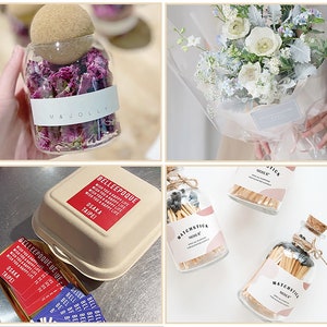 100 Custom Stickers Logo,custom Business Sticker,printed Stickers, Gift ...