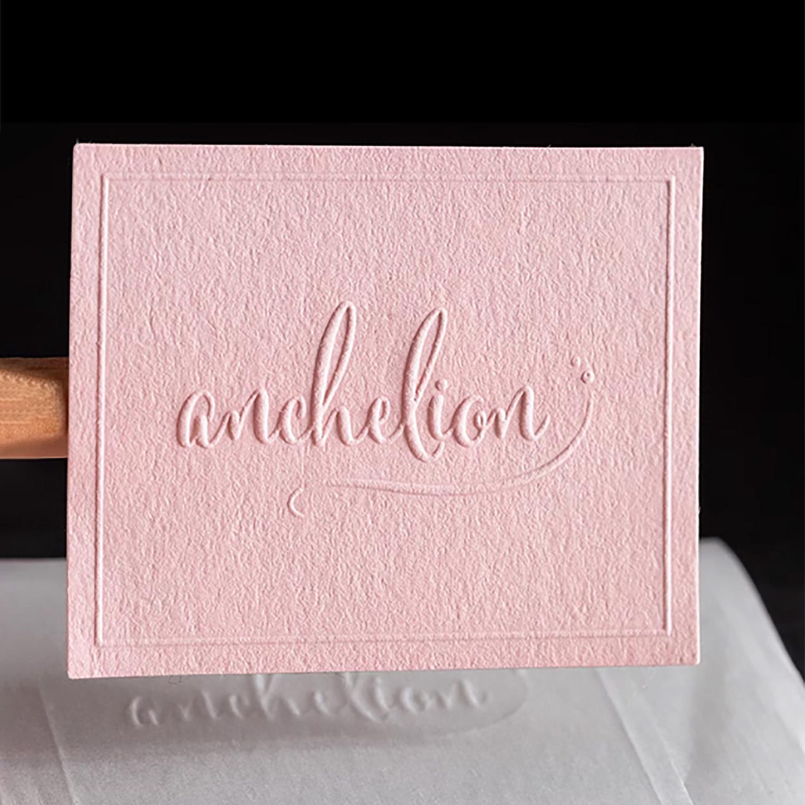 Embossed Stickers Custom Color Business Stickers, Embossed Labels ...