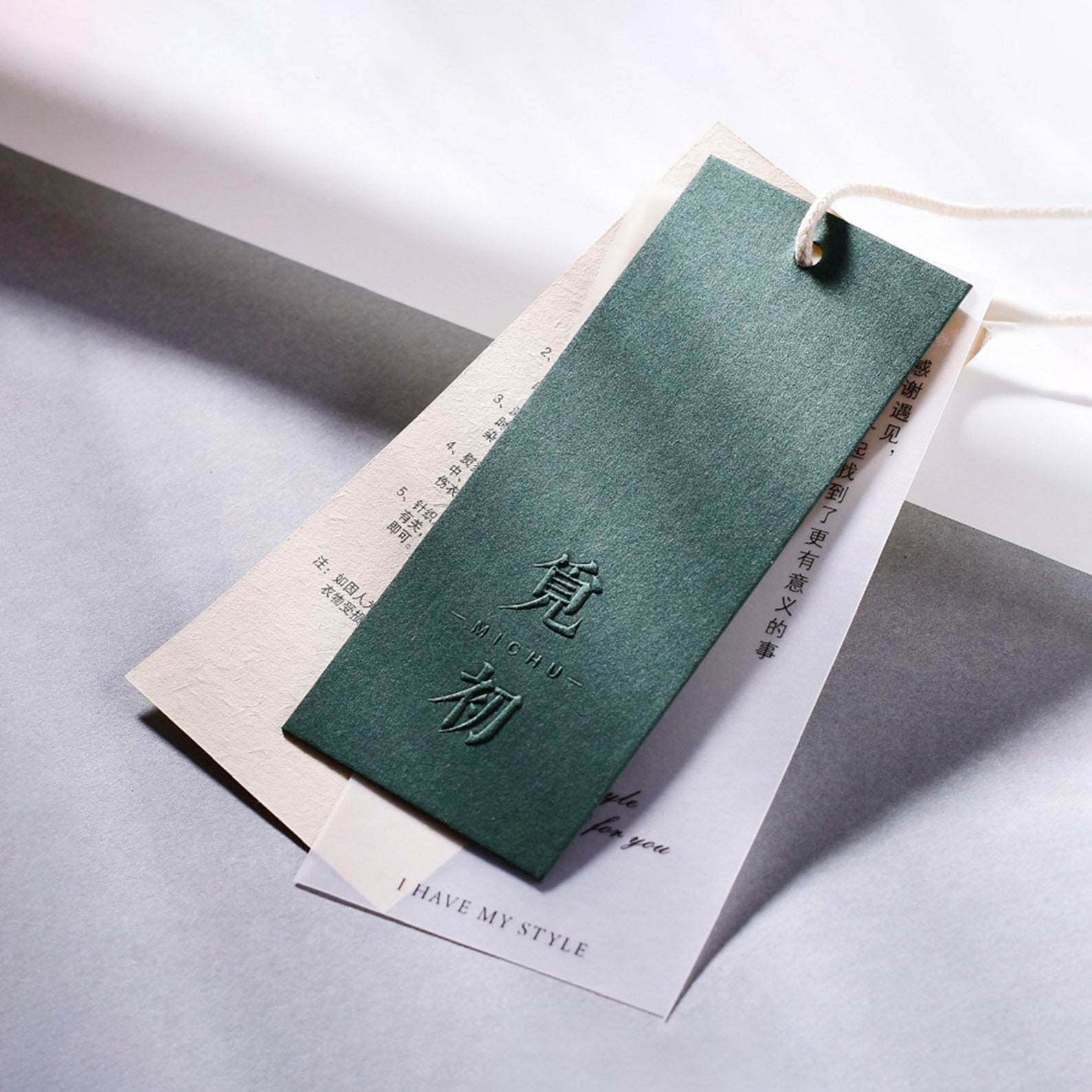 500 Custom Clothing Hang Tags Embossed Green Hang Tags Hang Tags,price ...