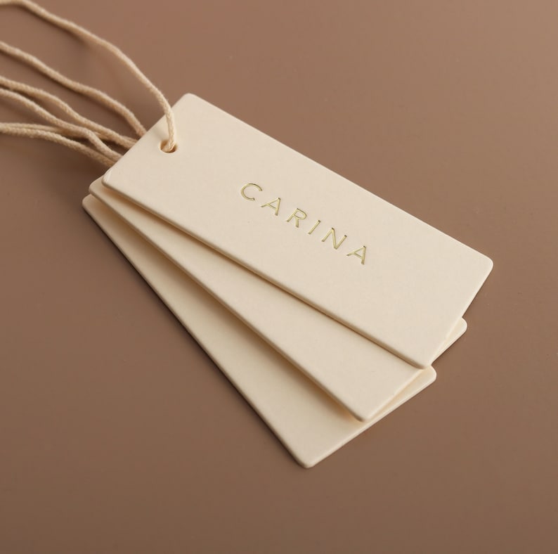 500 Thick Custom Hang Tags Dedicated Brand Tags Decorative - Etsy