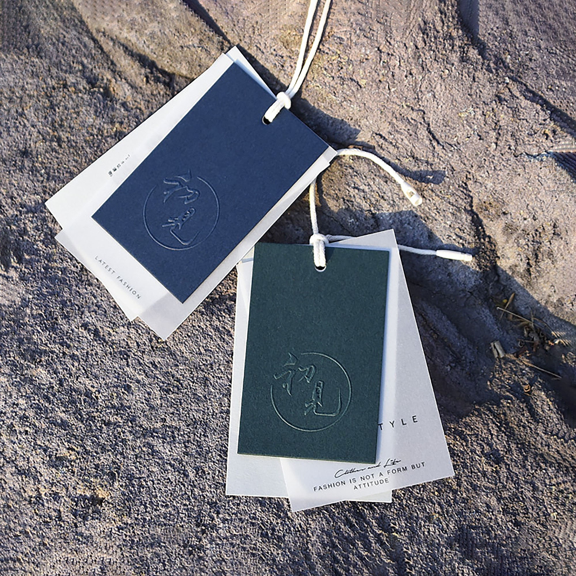 500 Embossing Clothing Hang Tags Custom Paper Hang Tags - Etsy