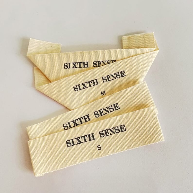 1000 Custom Cotton Clothing Sewing Labels, Clothing Labels, Sewing ...