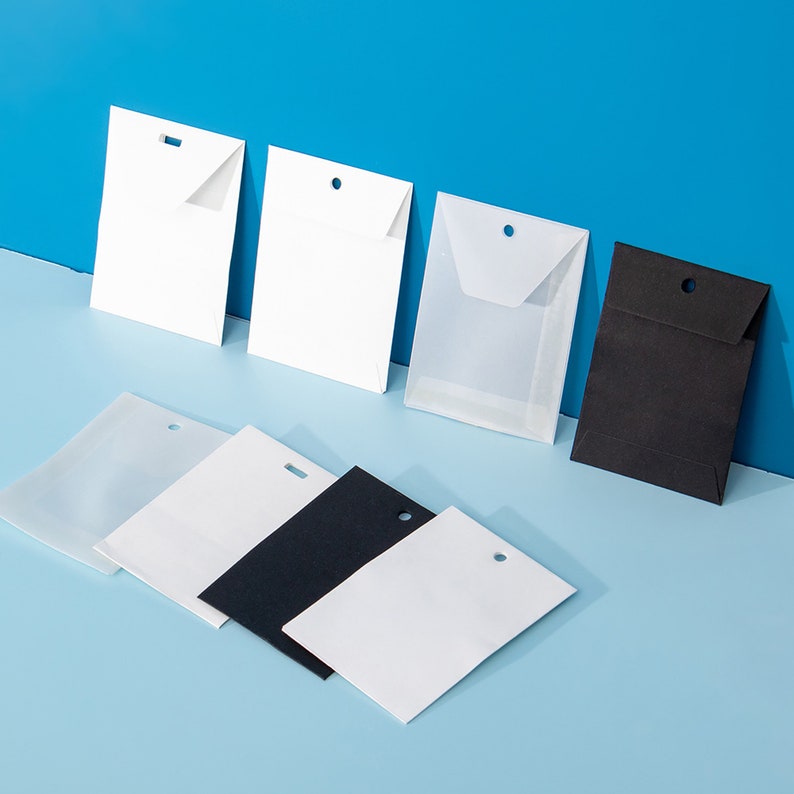Spare Button Pocket 100 Pcs, 5x7cm,backup Button Pocket, Button Pouches ...