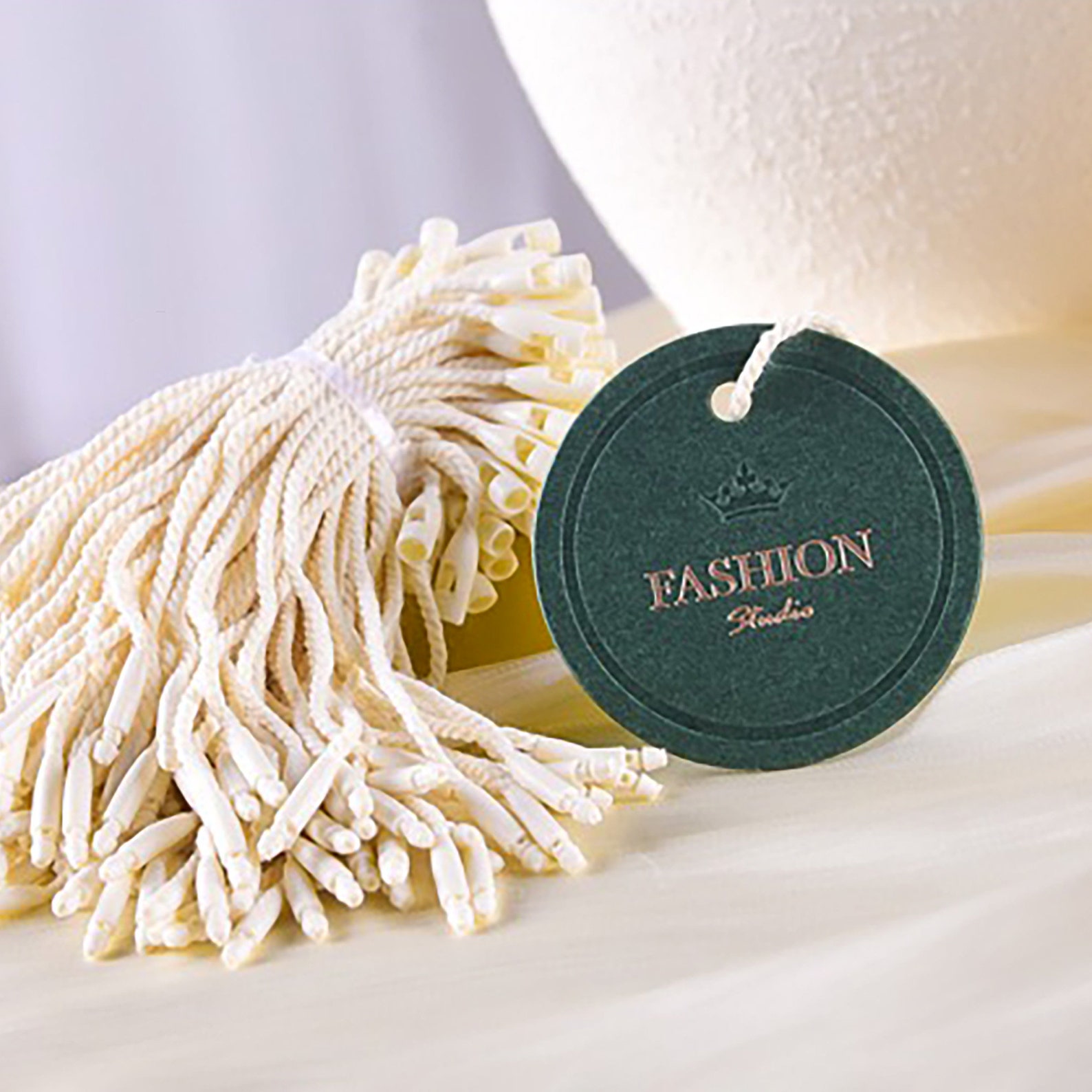 500 Pcs Custom Circle Mini Hang Tags Swing Tags Round - Etsy