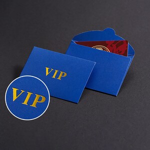 50pcs Gift Card Envelopes 7x10cm Custom VIP Card Envelopes 26 Colors ...