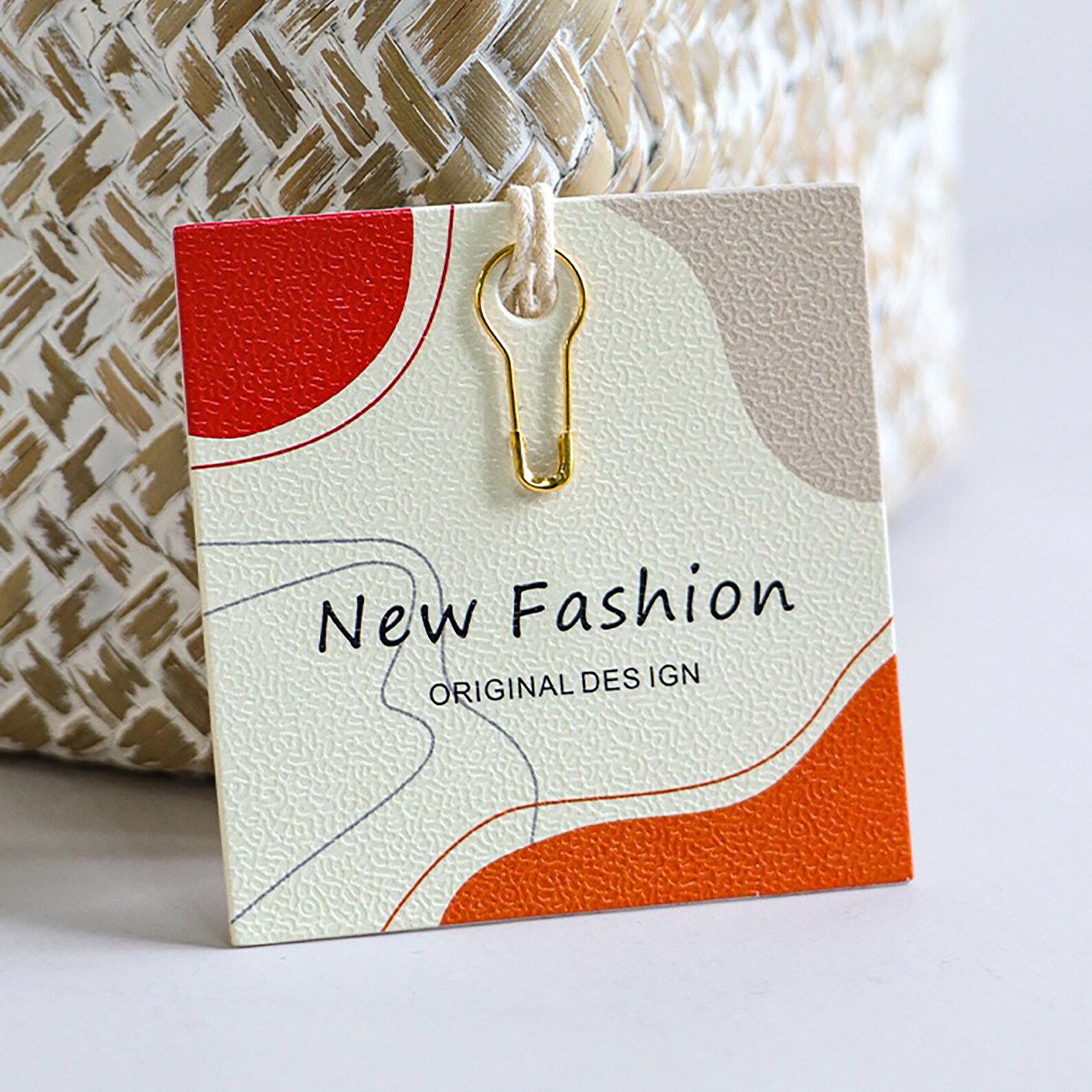 Custom Printed Hang Tags With Clips 1000 Pcs, Clothing Hang Tags ...