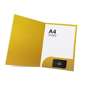 50pcs Custom Document Folder, File Folder, Tab Folder, Catalog Sleeve ...