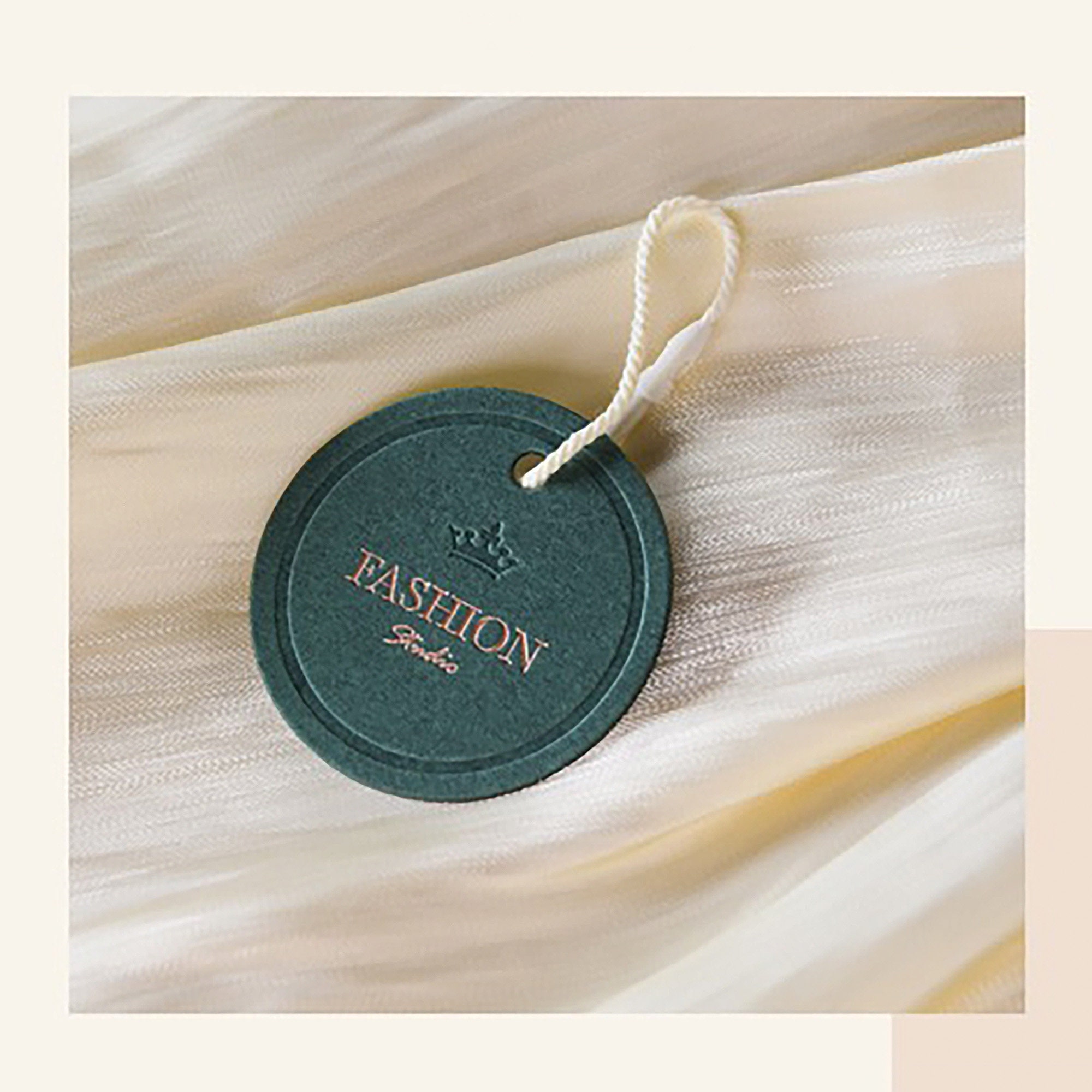 500 Pcs Custom Circle Mini Hang Tags Swing Tags Round - Etsy