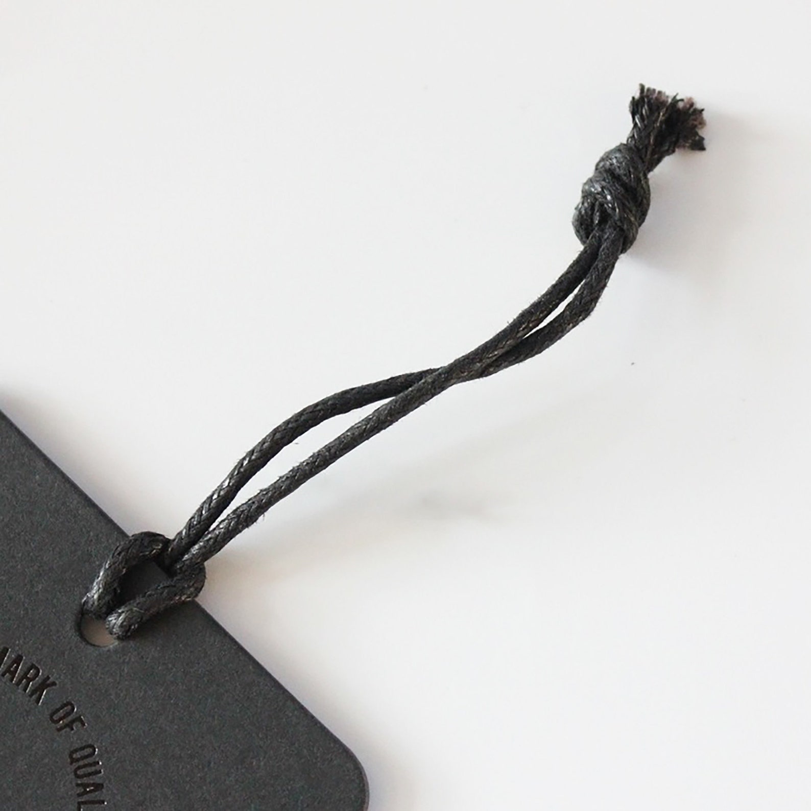 1000 Custom Hang Tags Matte Black Thick Cardboard Hang Tags Clothing ...