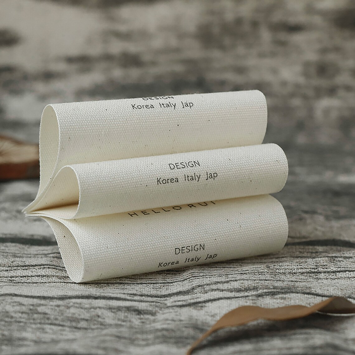 100 Custom Cotton Canvas Hang Tagsclothing Hang Tagssimple - Etsy