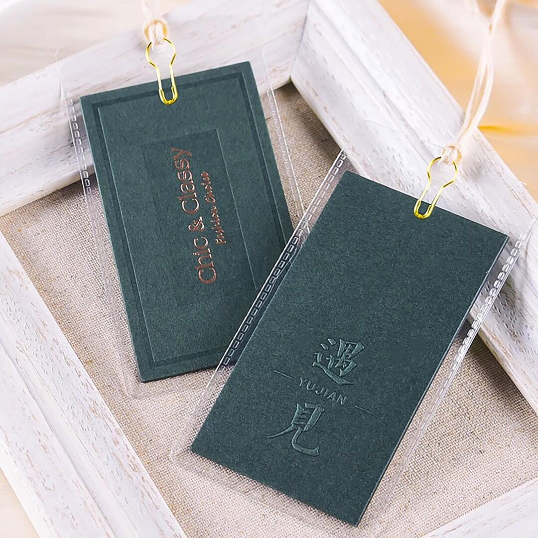 Custom Hang Tags With Pouch 500 Pcs, Clothing Hang Tags, Price Tags ...