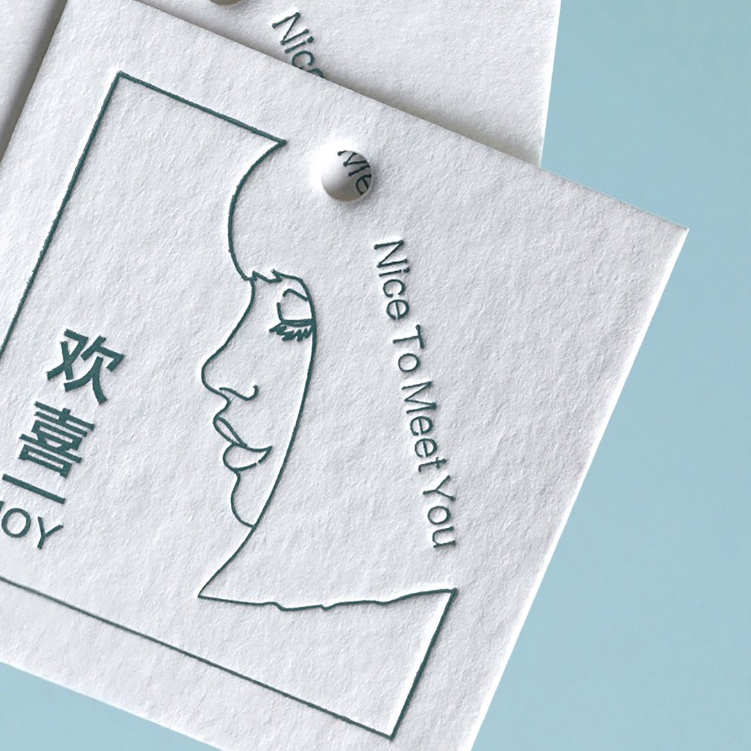 1000pcs Custom Swing Tags Simple Spring Hang Tags Product Packaging ...