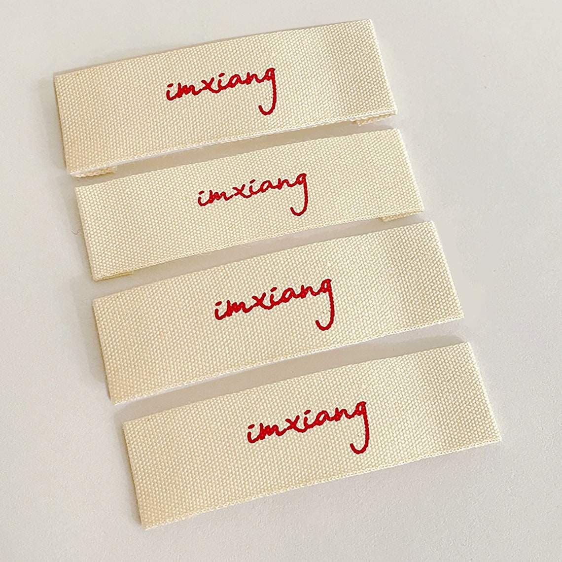 1000 Custom Cotton Clothing Sewing Labels, Clothing Labels, Sewing ...