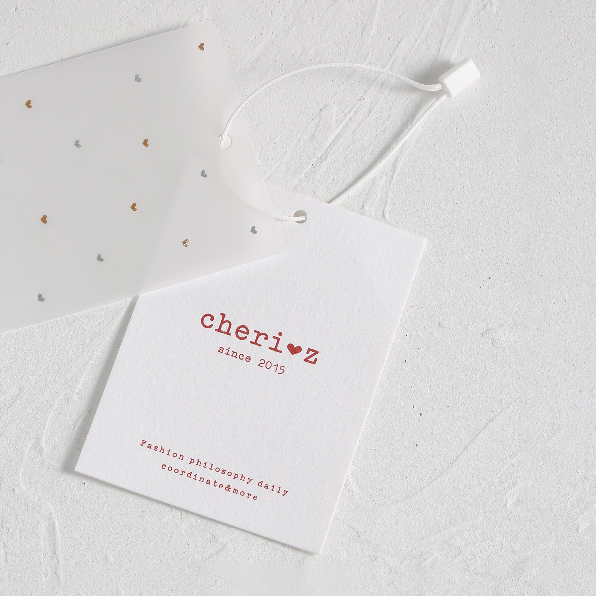 1000 Custom White Cotton Hang Tags, Printed Paper Hang Tags,clothing ...