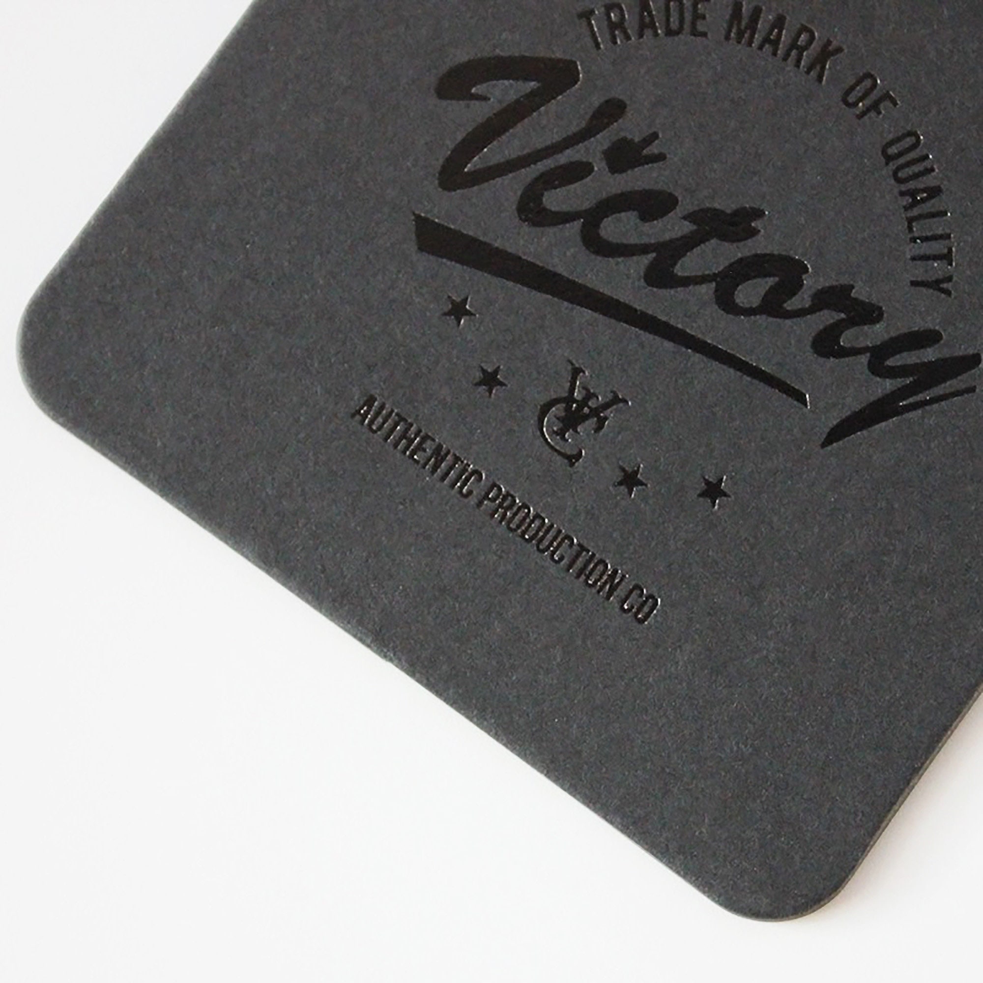 1000 Custom Hang Tags Matte Black Thick Cardboard Hang Tags Clothing ...