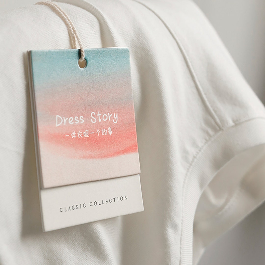 1000 Custom Thick Hang Tags Clothing Hang Tags Swing Tags - Etsy