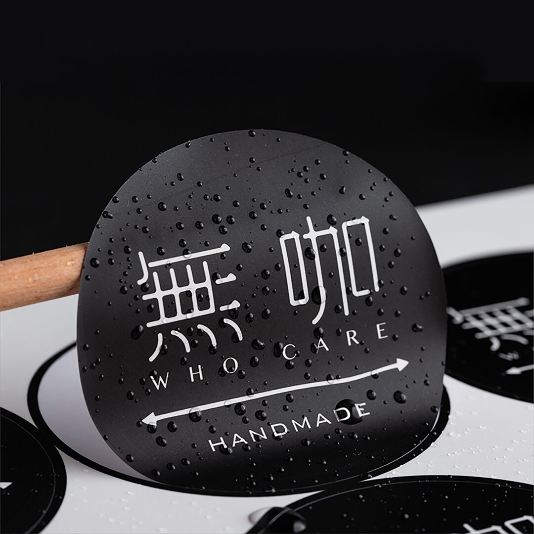 500 Custom Waterproof Stickers Oilproof Sticker Product Stickers ...