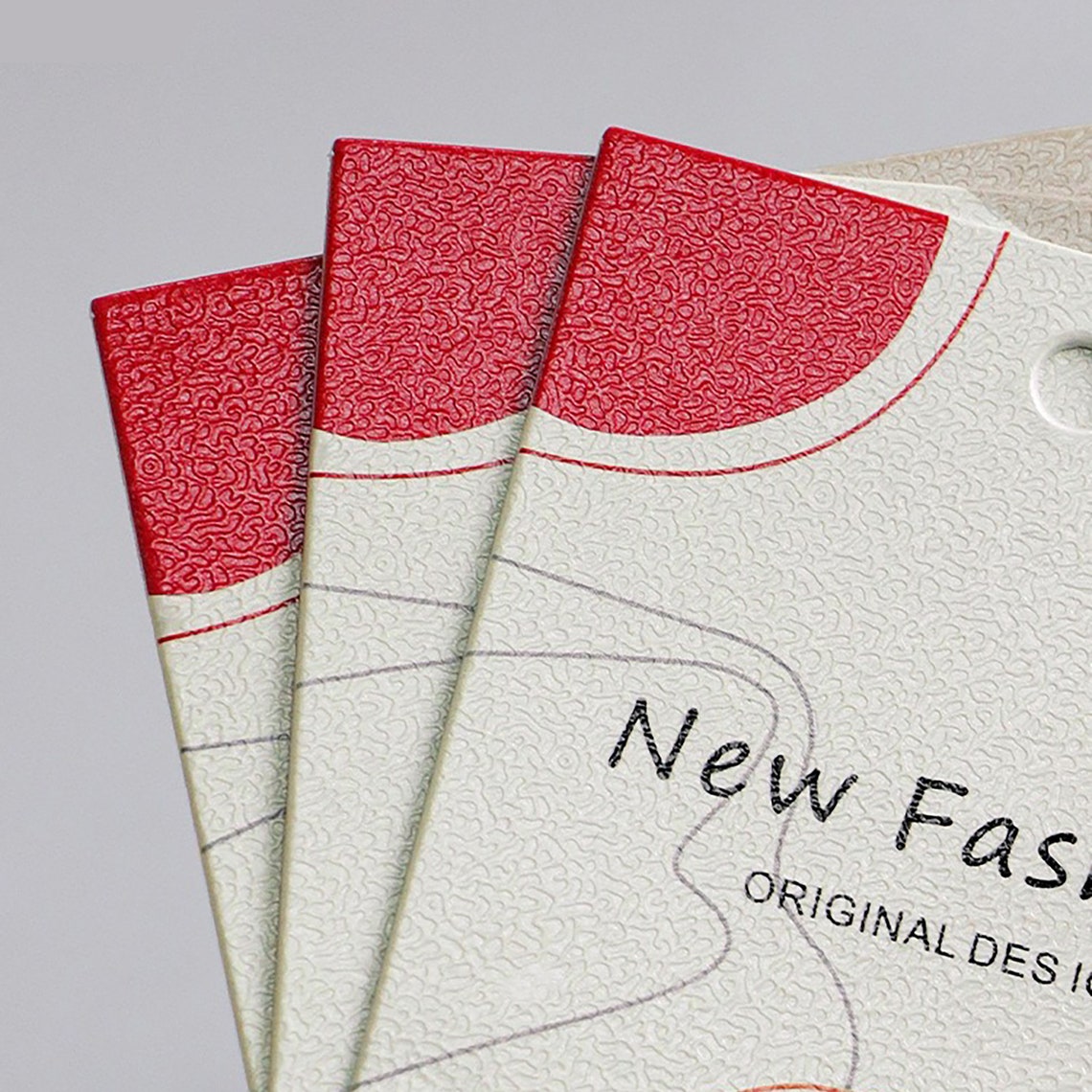 Custom Printed Hang Tags With Clips 1000 Pcs, Clothing Hang Tags ...