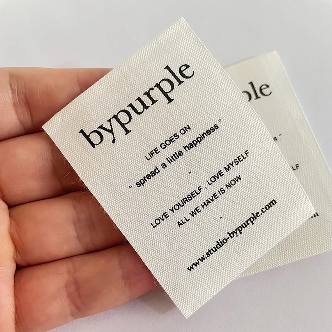 1000 Custom Cotton Clothing Sewing Labels, Clothing Labels, Sewing ...