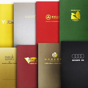 50pcs Custom Document Folder, File Folder, Tab Folder, Catalog Sleeve ...