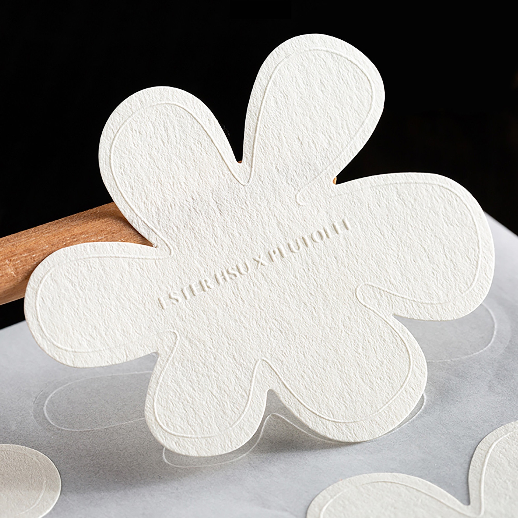 500pcs Custom Embossing Circle Stickers Custom Logo Stickers - Etsy