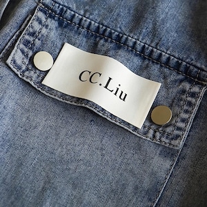 100 Custom Clothing Labels, Sew on Labels, Fabric Clothing Labels ...