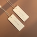 500 Thick Custom Hang Tags, Dedicated Brand Tags, Decorative Hang Tags ...