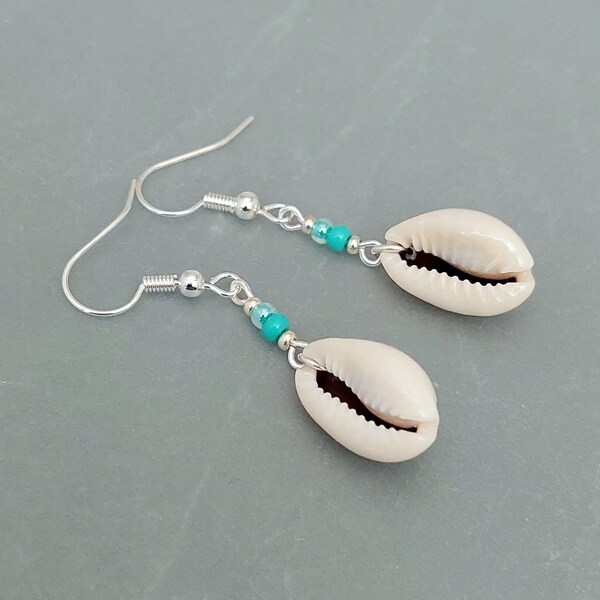 Sea Shell Earrings - Etsy UK