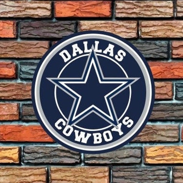 Dallas Cowboys Wooden Flag - Etsy
