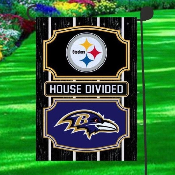 Nfl House Divided Flag - Etsy
