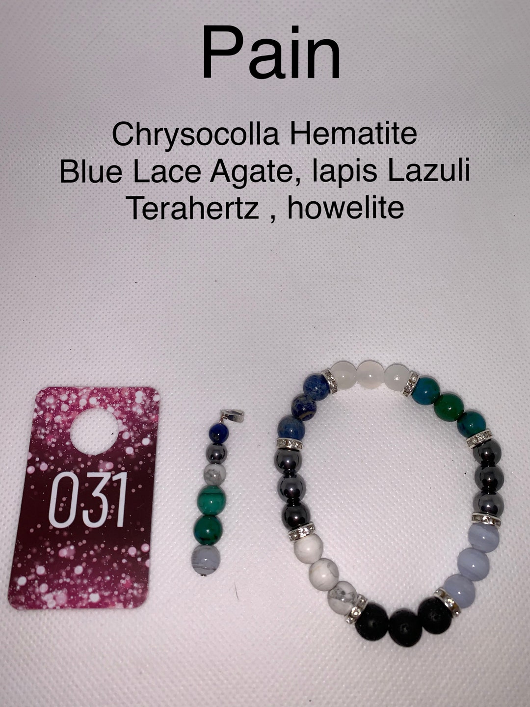 Healing Bracelet for Pain - Etsy