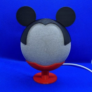 Mickey Mouse Stand for Google Home Mini | Smart Home Stand Speaker - Etsy